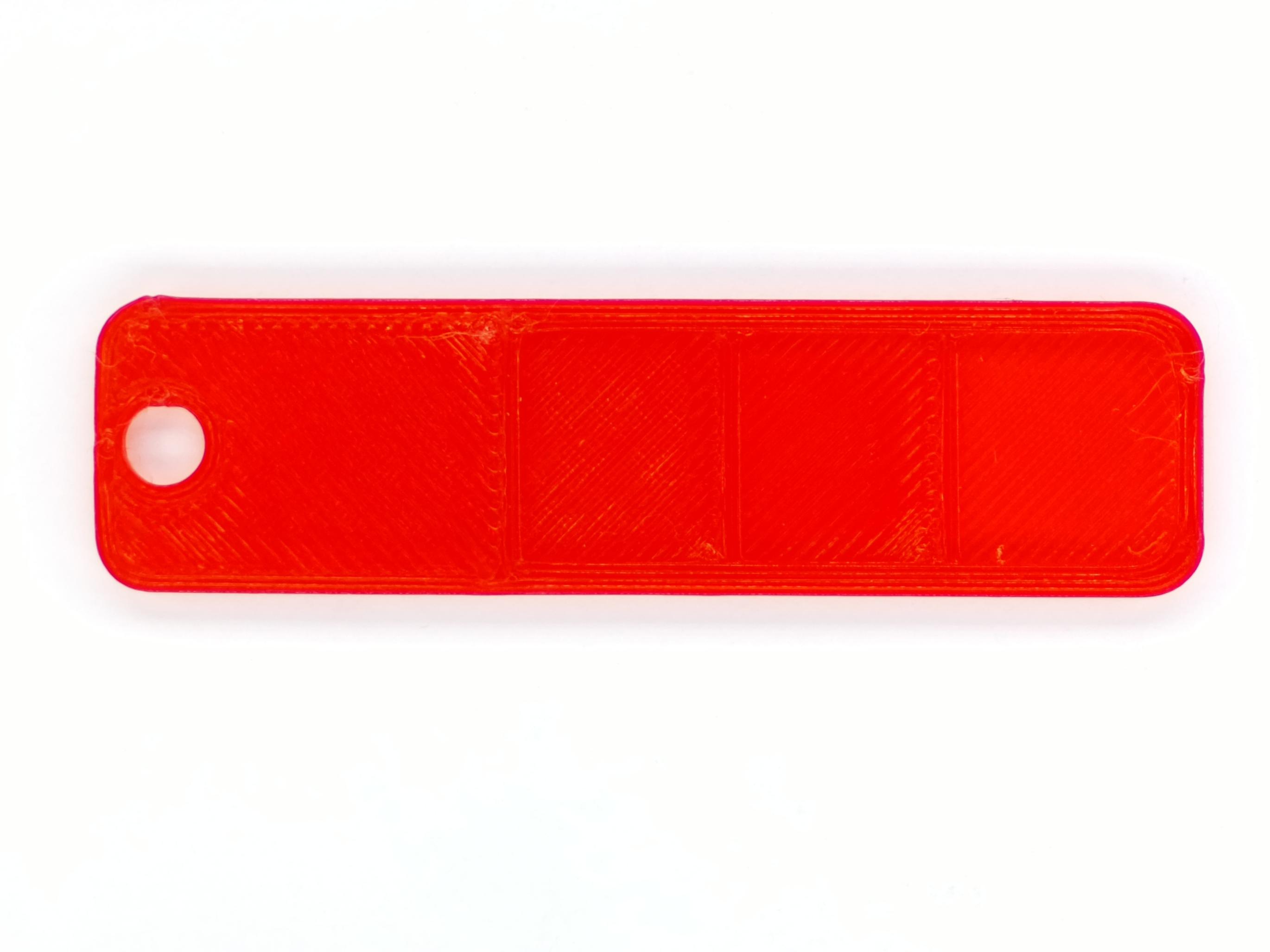 Flashforge 3D - Transparent Red PLA
